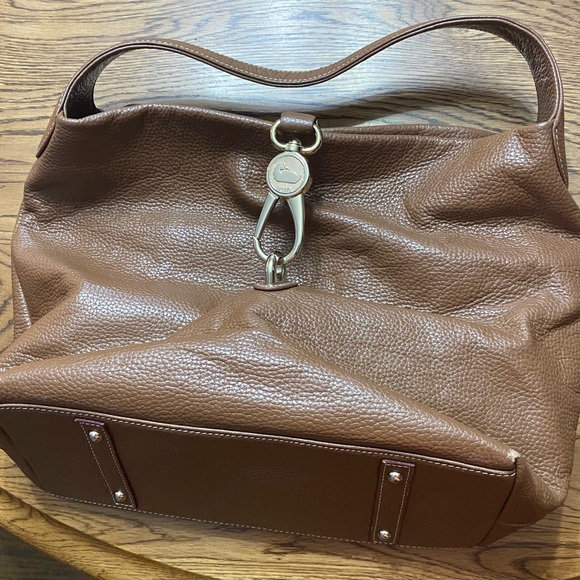 Dooney & Bourke | Bags | Dooney Bourke Pebble Grain Small Logo Loc Sac ...